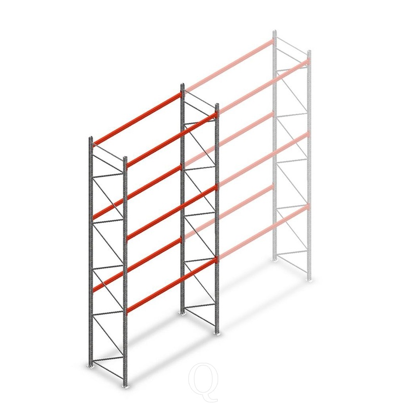 Palletstelling zelf samenstellen Dé online magazijninrichter van Nederland